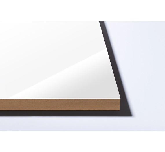 8685 HG/BS МДФ С PET ФОЛИО ГЛАНЦ FEELNESS СНЕЖНО БЯЛО / SNOW WHITE ...